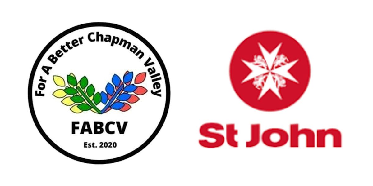 First Aid Course - Chapman Valley, Nabawa Community Centre, 22 March ...