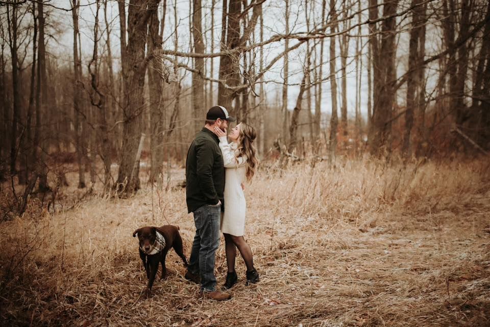 Buck and Doe for Elora Evans and Eric Duncan, Osprey Community Arena ...