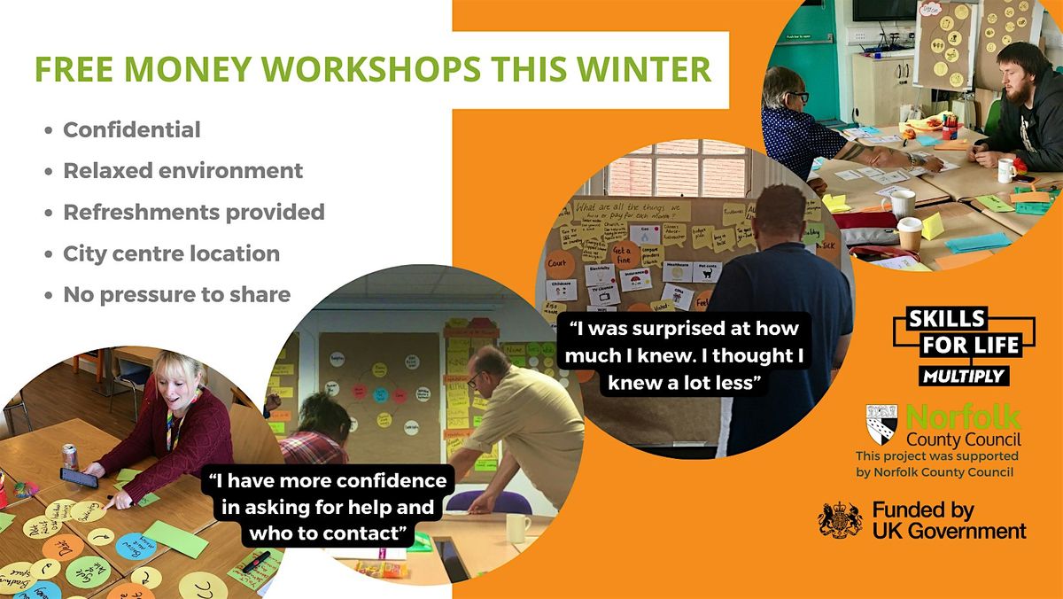 Your Own Place Money Workshops - February Mornings, Honesty Library ...