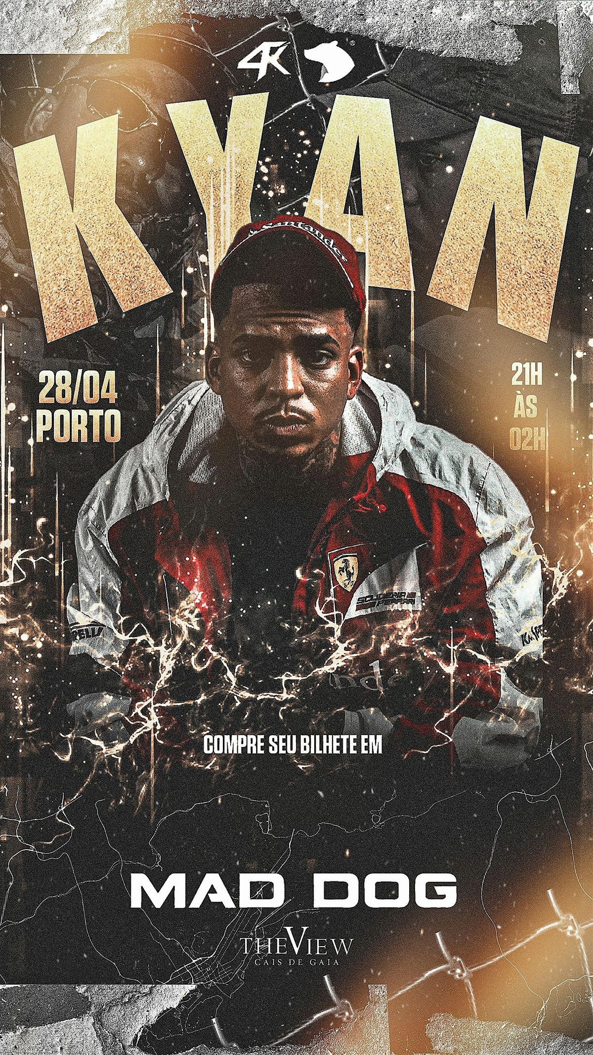 kyan/ e show case kingbigs, The View - Porto, Vila Nova de Gaia, 28 ...