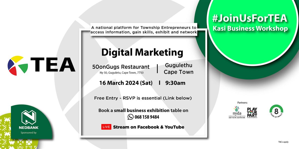 TEA Kasi Business Workshop - Gugulethu, Cape Town, 50onGugs, Cape Town ...