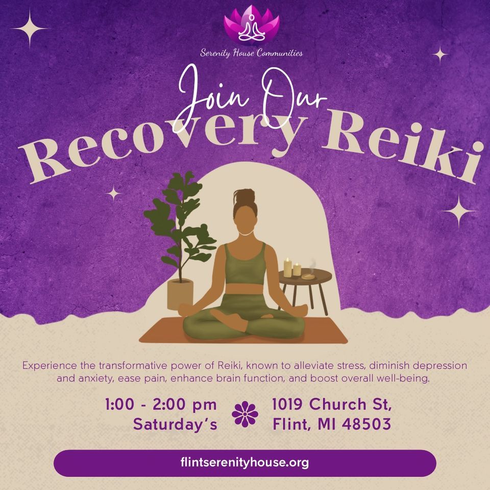 Recovery Reiki, Serenity House Communities, Flint, 27 January 2024 ...