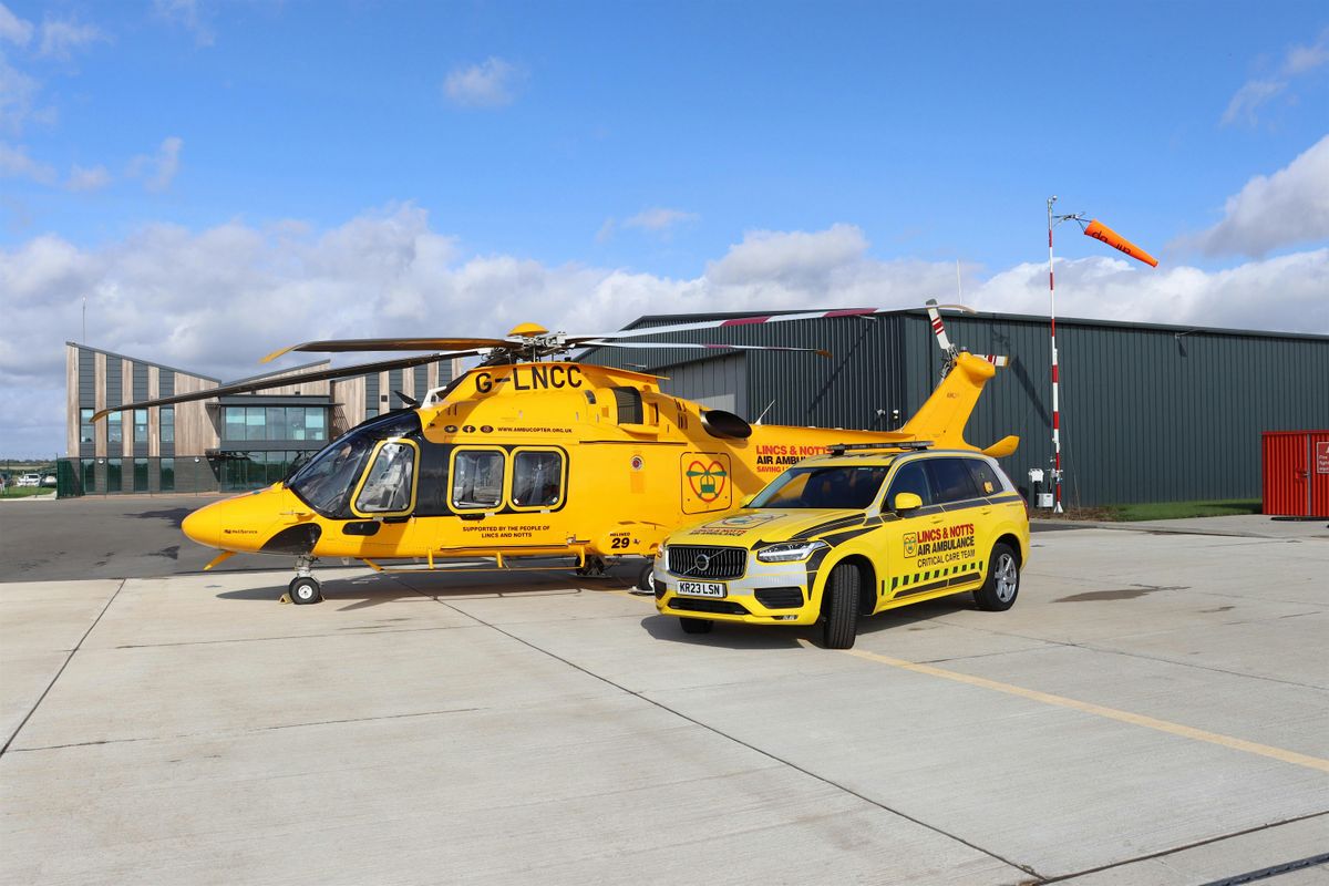 Cake & copters - Celebrating 30 years of LNAA, Lincs & Notts Air ...