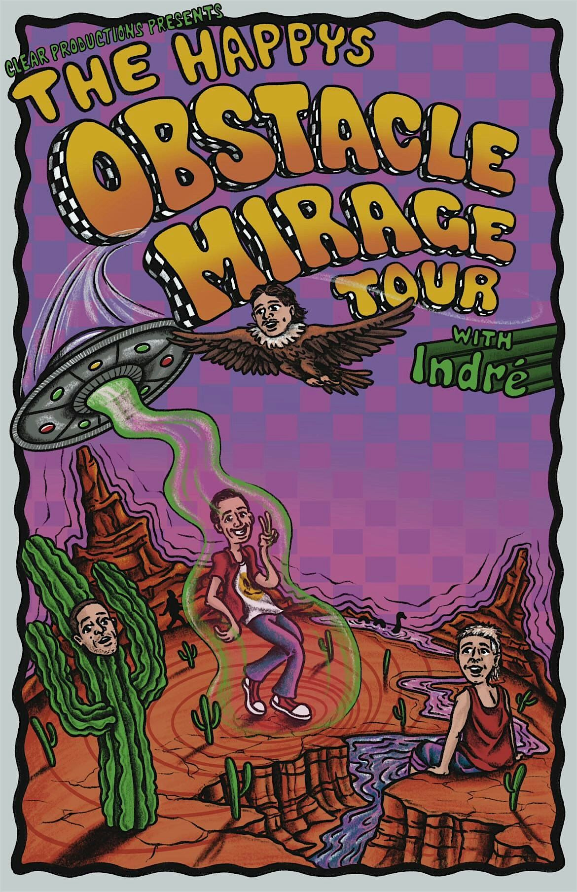 The Happys and Indre, Milk Bar, San Francisco, 13 April to 14 April ...