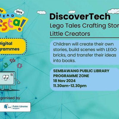 DiscoverTech I LEGO Tales: Crafting Stories for Little Creators ...