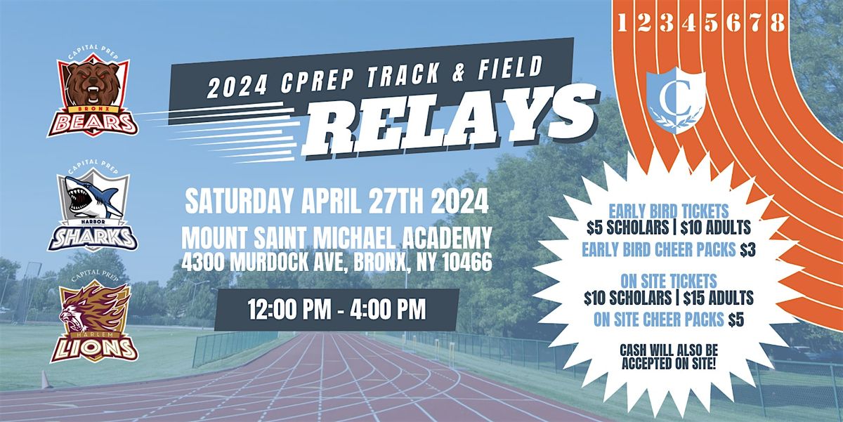 2024 CPREP Relays, Mount Saint Michael Academy, The Bronx, 27 April ...