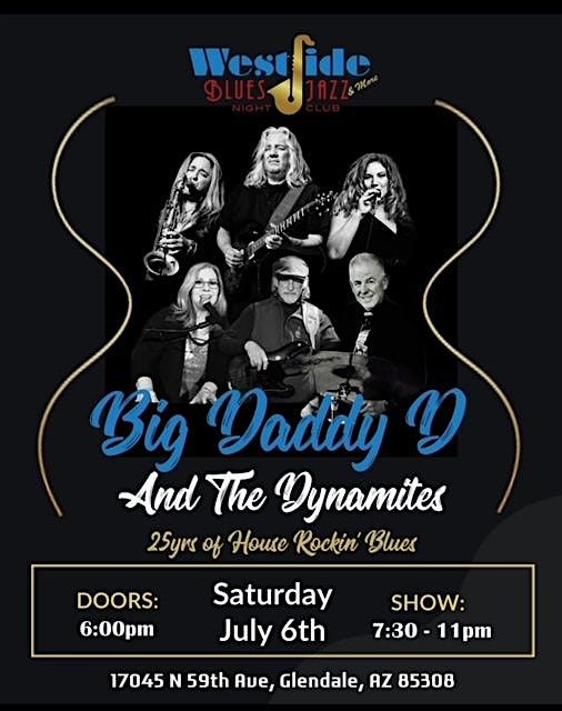 Big Daddy D and the Dynamites Featuring Betty Jo Vachon, Westside Blues ...