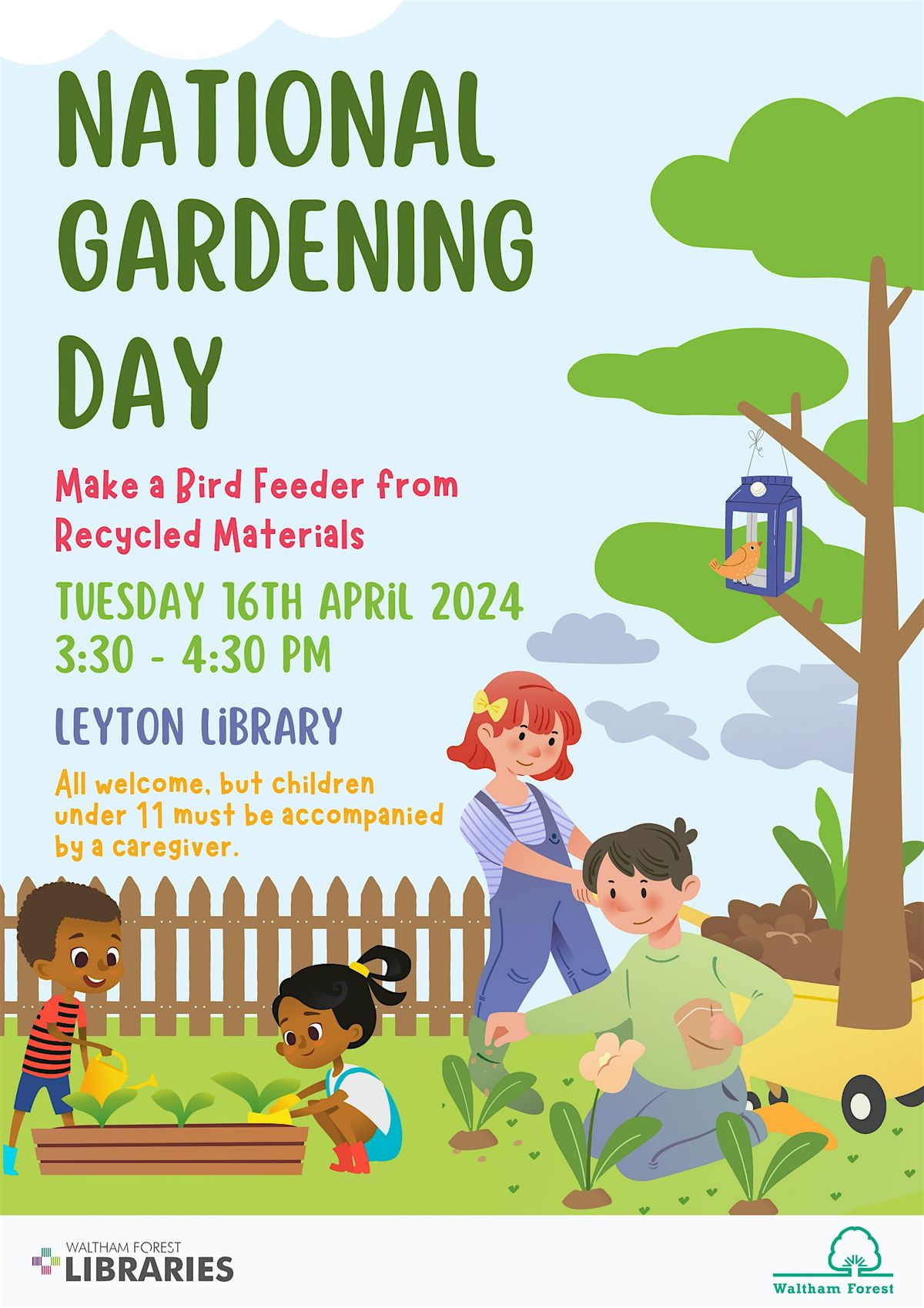 National Gardening Day @ Leyton Library, Leyton Library, London, 16 April 2024 | AllEvents