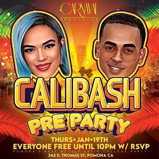 CARNAVAL NIGHT CLUB REGGAETON THURSDAYS CALI BASH PRE PARTY, Carnaval ...