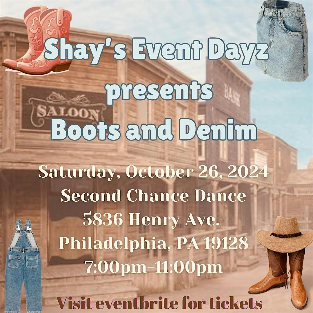 Boots and Denim Party, Second Chance Dance, Philadelphia, 26 October ...