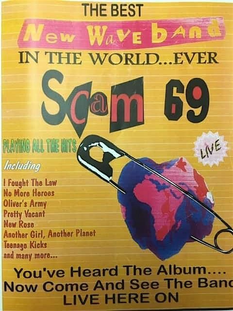 SCAM 69, The Horns, Watford, 27 January to 28 January | AllEvents
