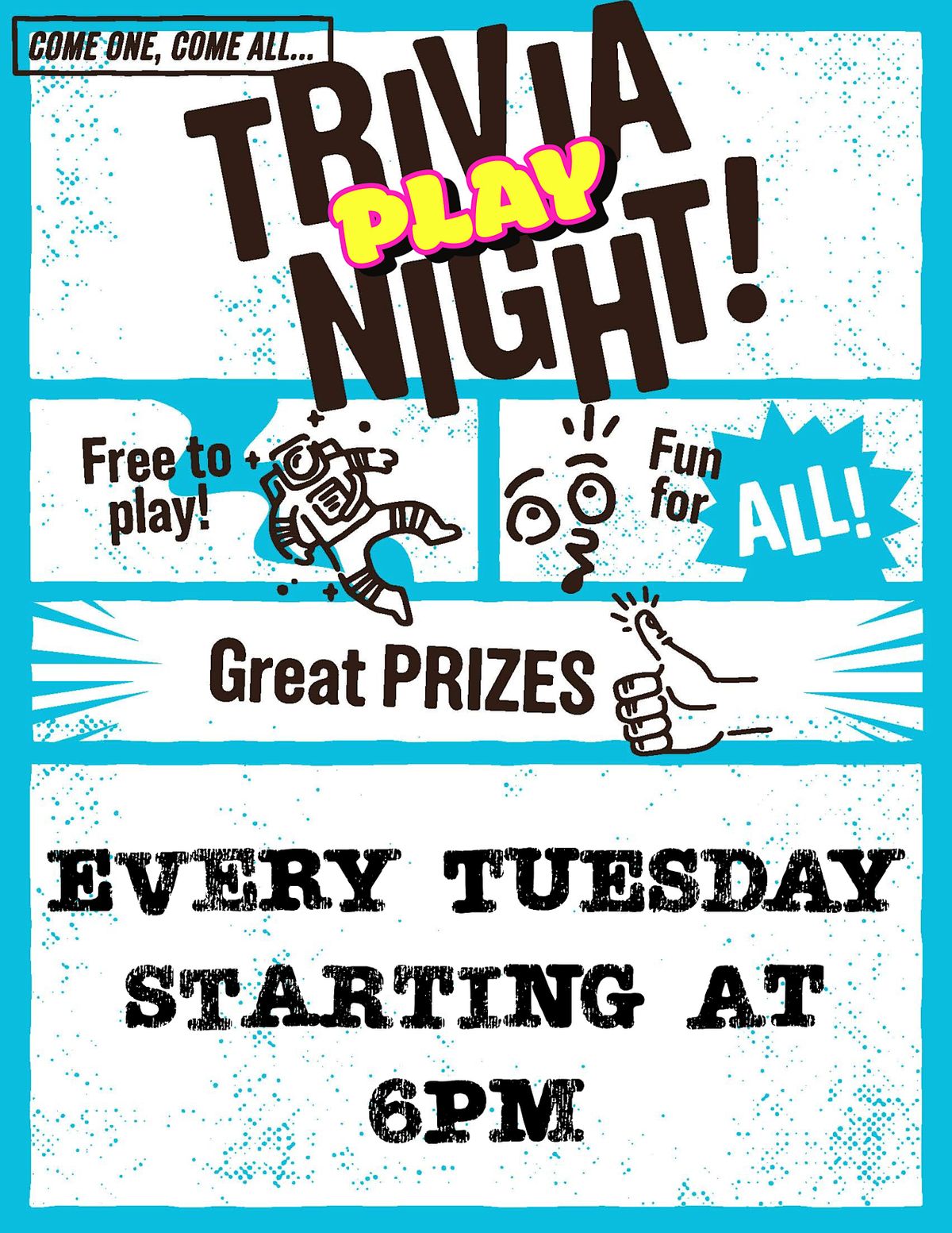 Trivia Night, Play Lounge & Cafe, East Tahquitz Canyon Way, Palm ...