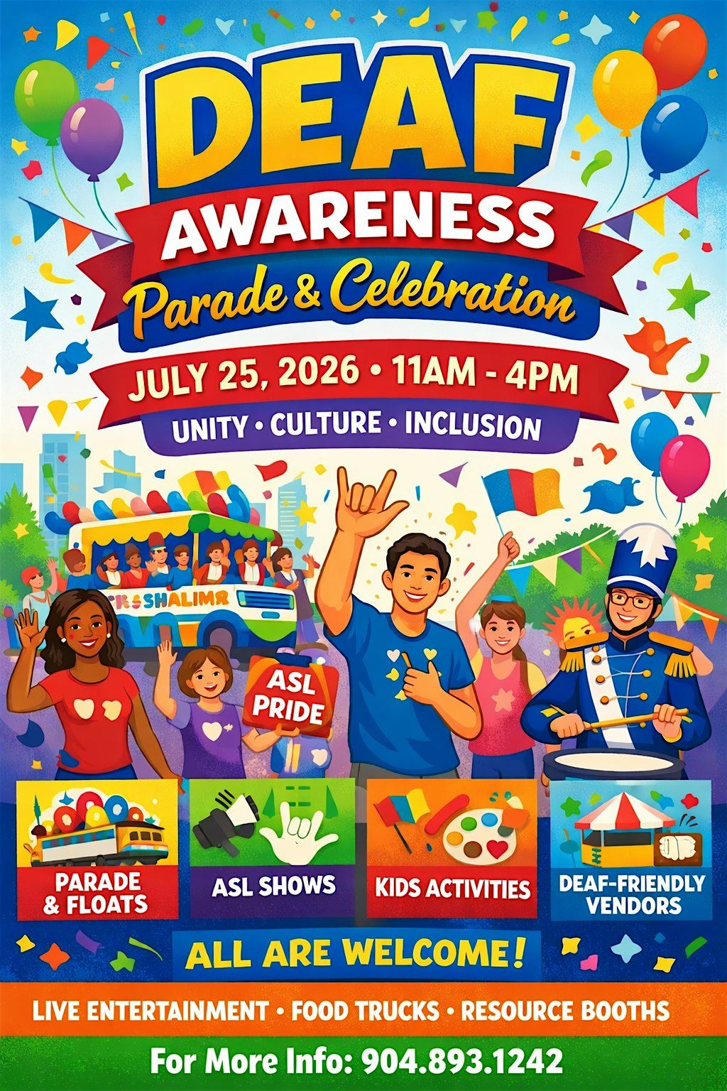 Deaf Awareness Parade & Celebration, Sho'Off Kuts & Accessories ...