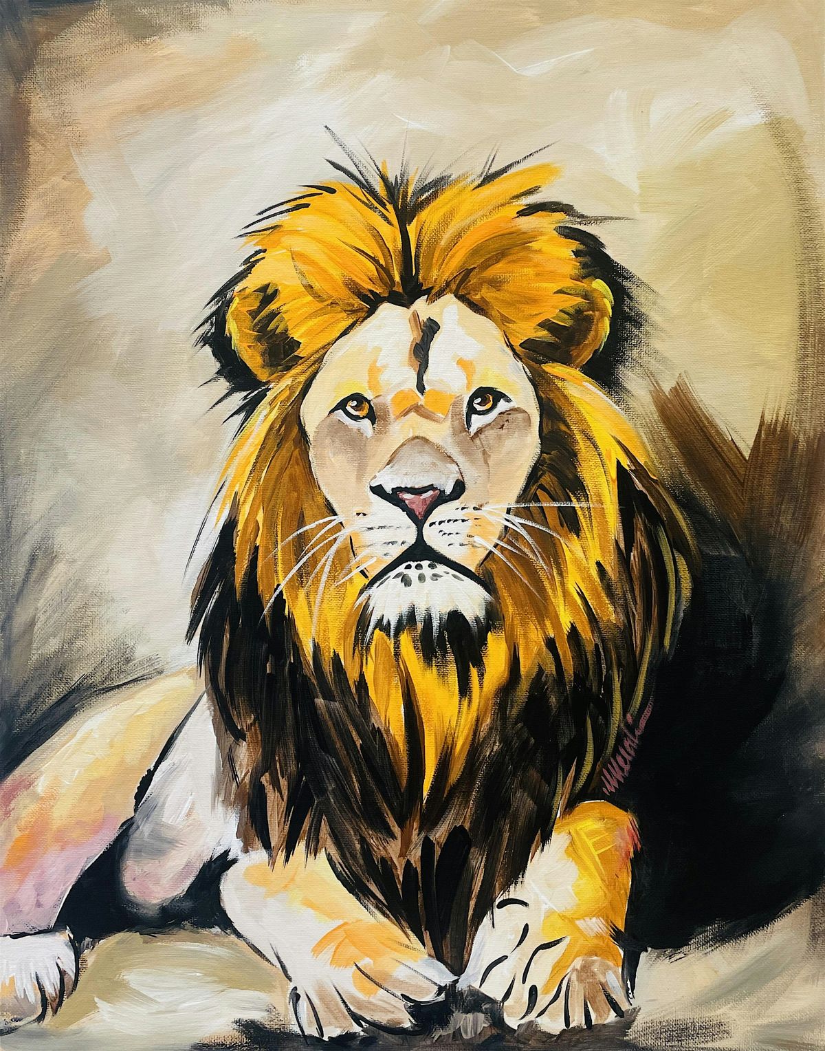 Black History Month Sip n Paint Morning - Lion, Kingsway Mall, Edmonton, 1 February 2026 | AllEvents
