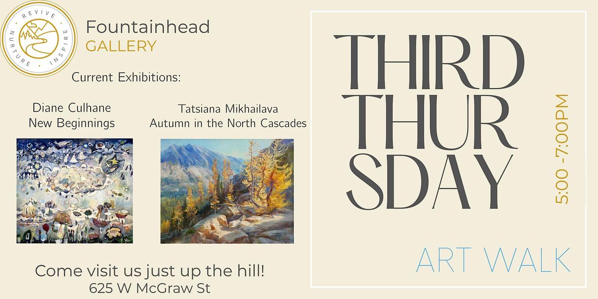 Third Thursday Artwalk, Fountainhead Gallery, Seattle, 16 November 2023 ...