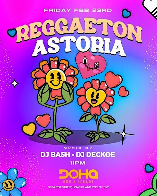 Friday, Feb 23rd - Reggaeton Astoria at Doha Bar Lounge (Solo Perreo ...