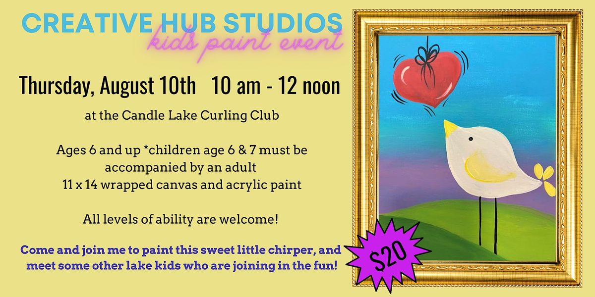 Chirp! Kids event ages 6 and up, Candle Lake Curling Club, 10 August ...