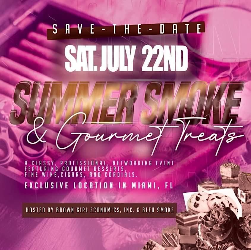 Summer Smoke and Gourmet Treats Gourmet Dessert and Cigar Experience ...