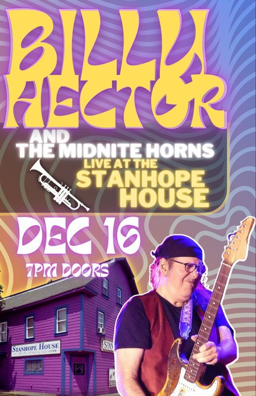 Billy Hector and The Midnite Horns, The Stanhope House, December 16 ...