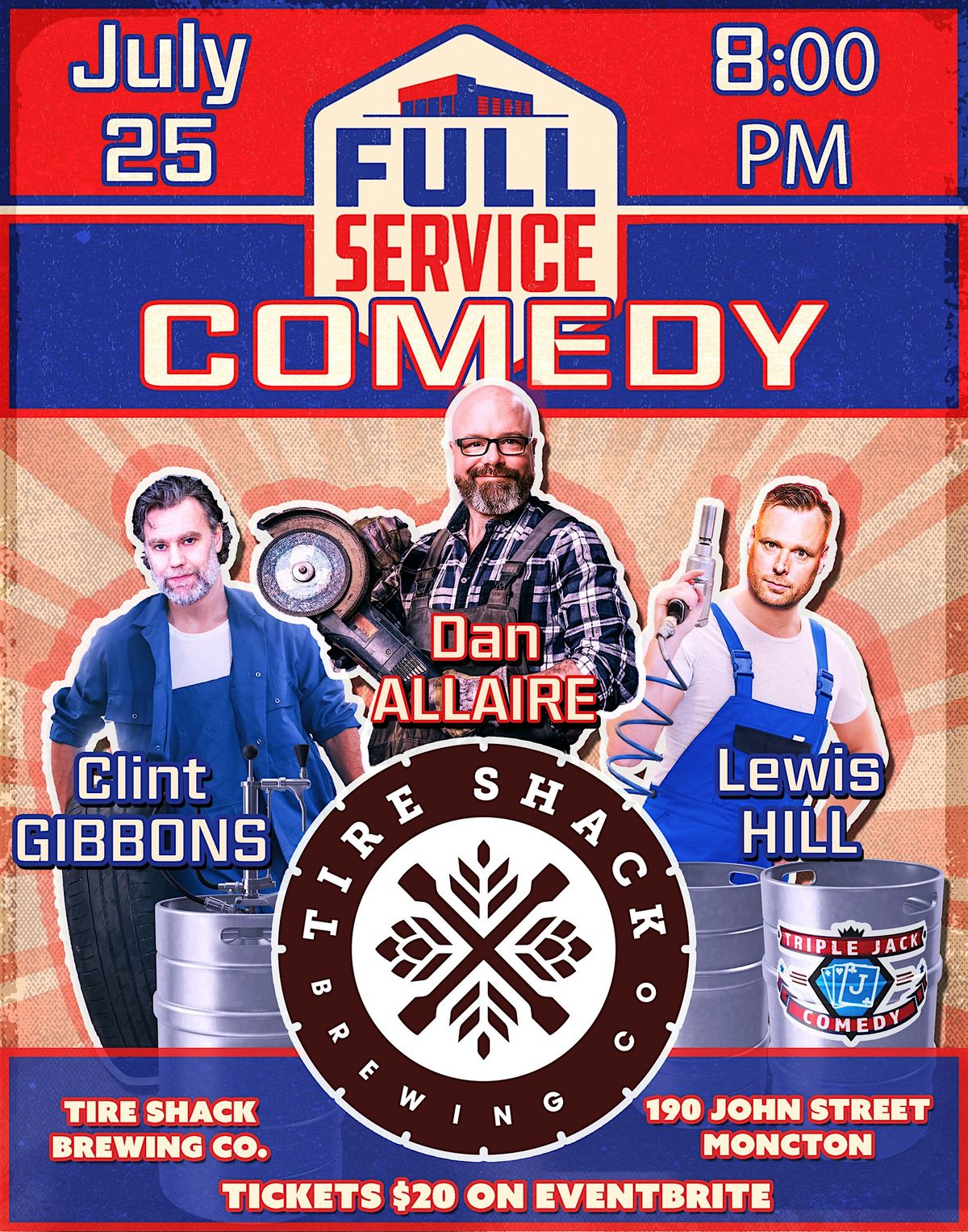 Full Service Comedy - Nouzie