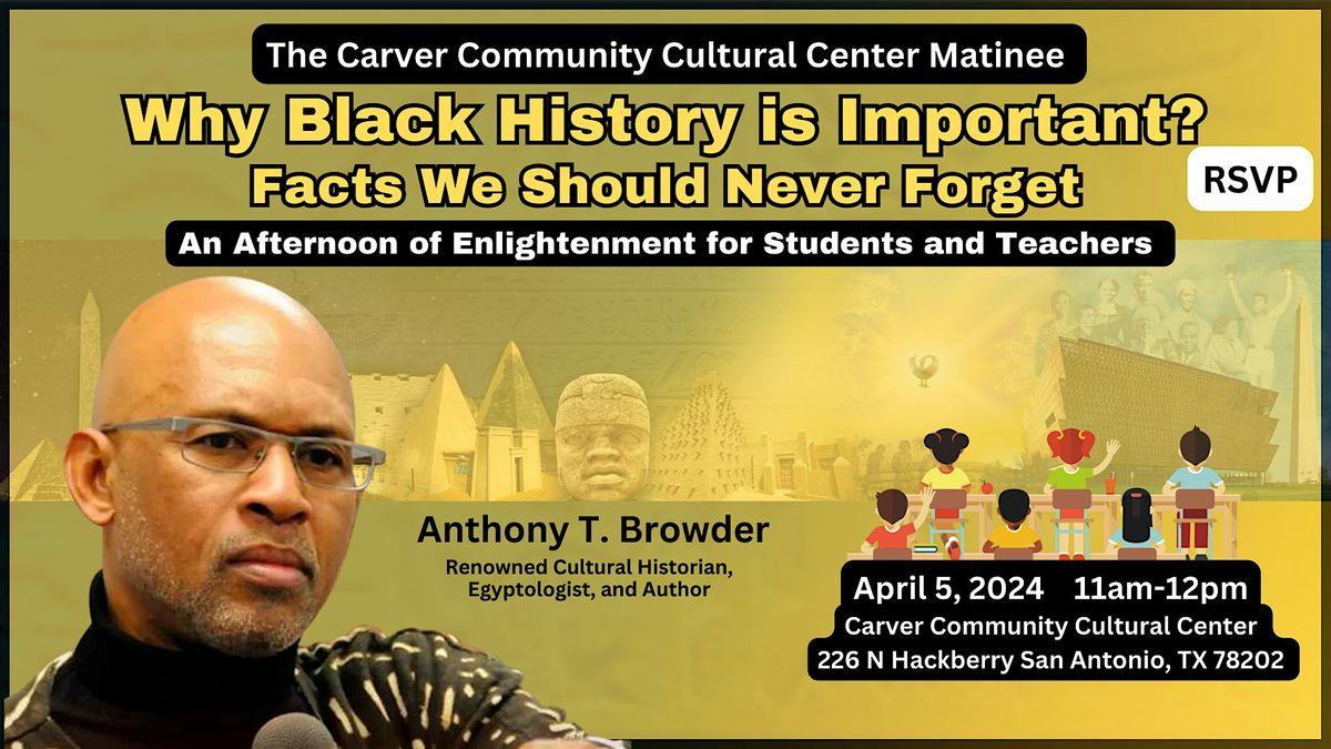 Why Black History is Important? Facts We Should Never Forget, Carver ...