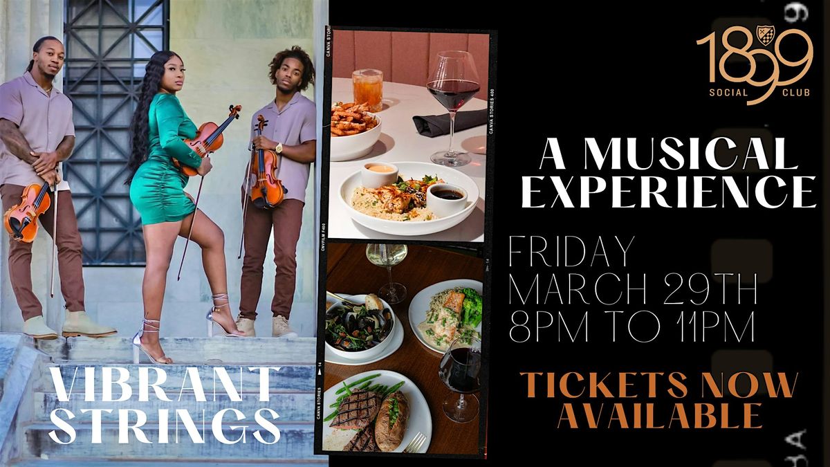 Vibrant Strings, 1899 Social Club, Shaker Heights, 29 March 2024 ...