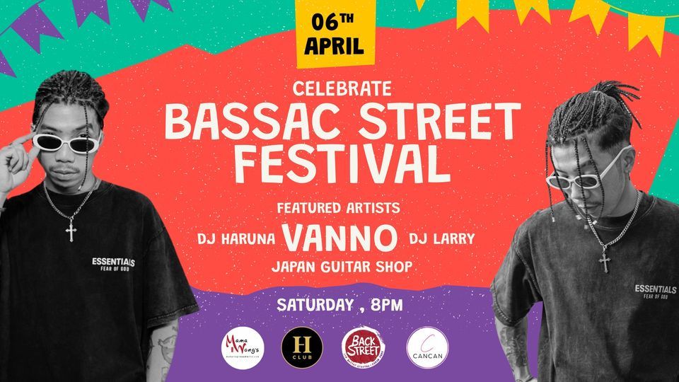 BASSAC STREET FESTIVAL, Street 308, Phnom Penh, Cambodia, April 6 2024 ...