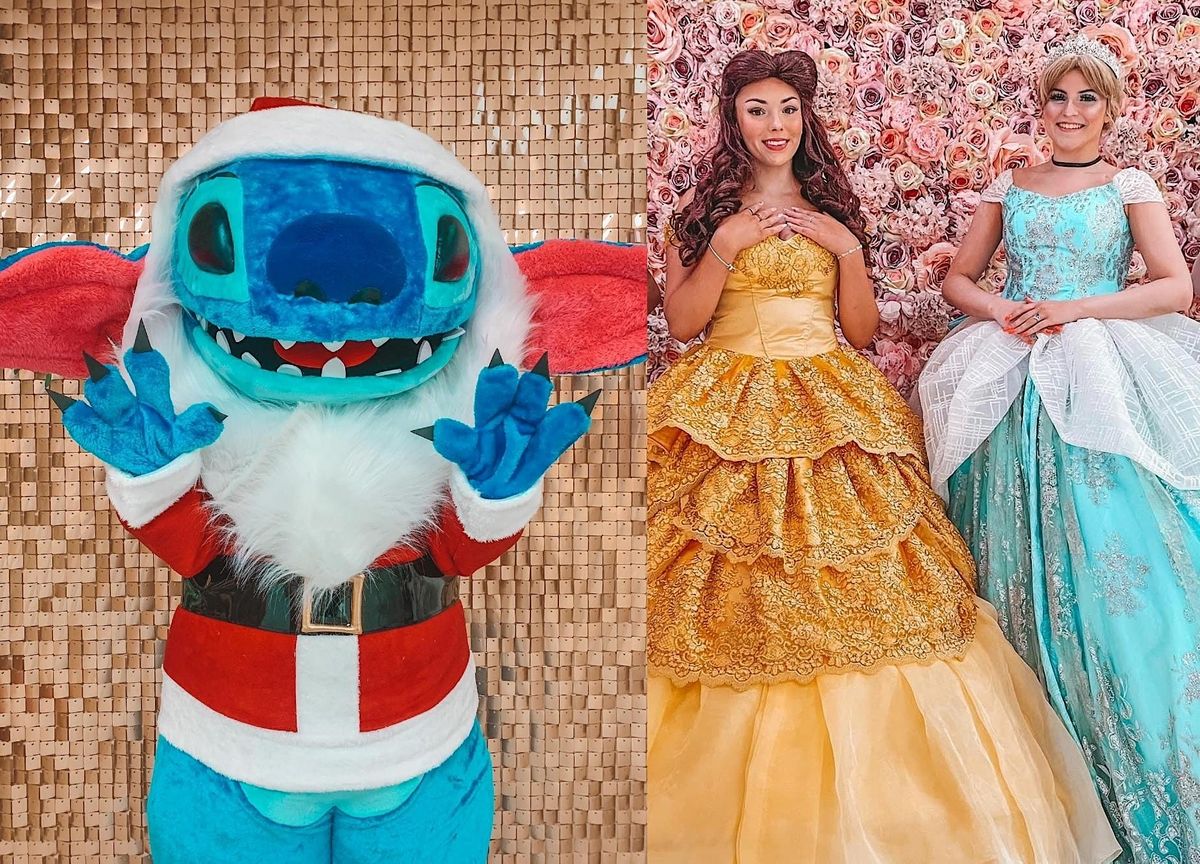 Princess Christmas Party with STITCH and the GRINCH, The Courtyard at ...