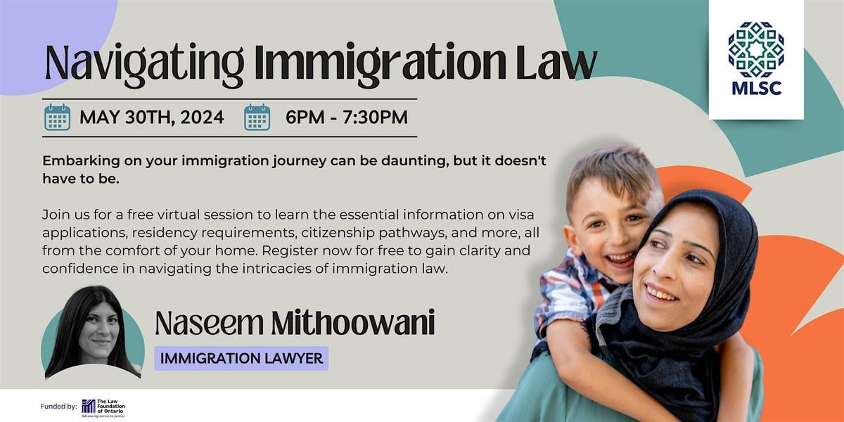 Navigating Immigration Law, May 30 2024 | Online Event | AllEvents.in