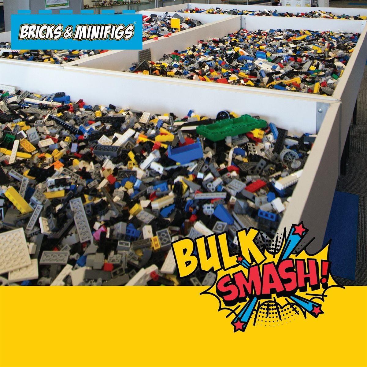 Return of Bulk Smash!, Bricks & Minifigs, Southington, 28 April 2024 ...