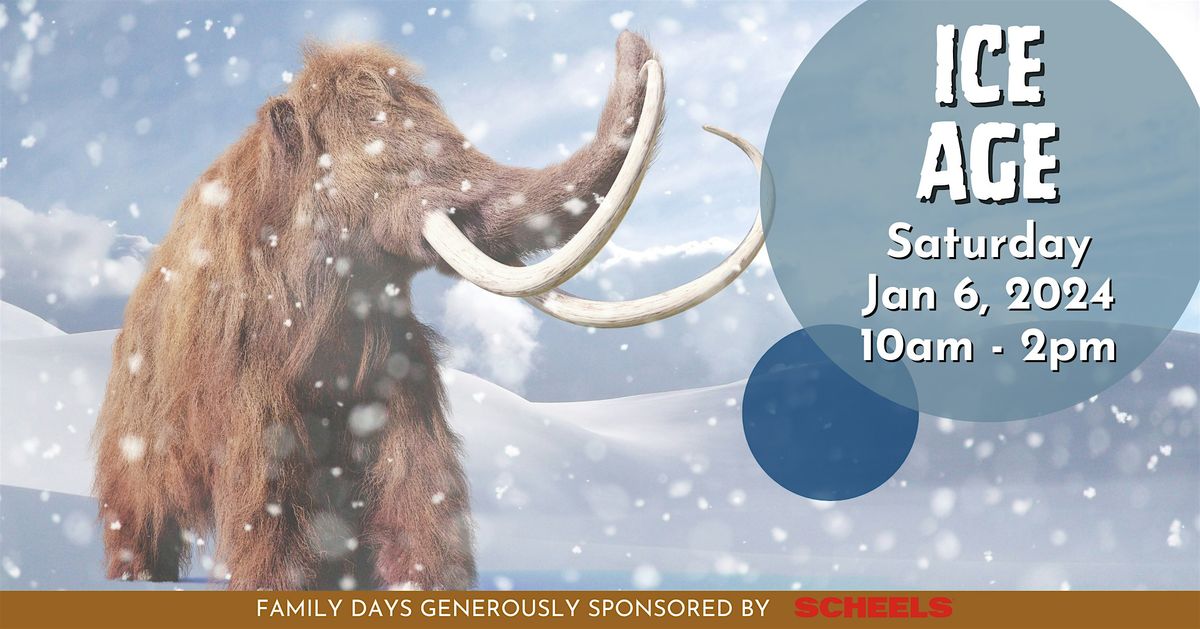 Family Day: Ice Age, Wyoming State Museum, Cheyenne, 6 January 2024 ...