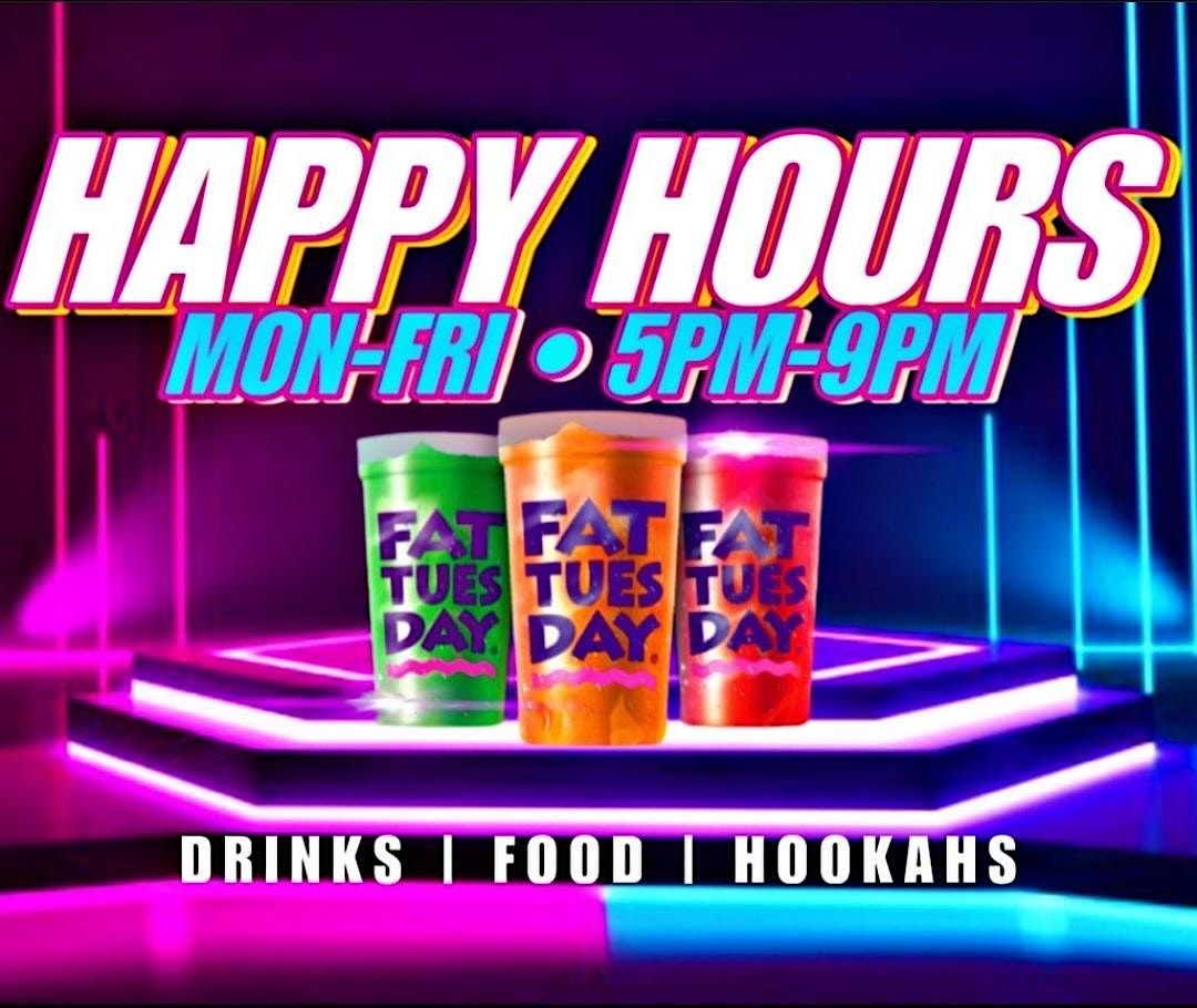 Fat Tuesday Daily Happy Hours, 8 south Main St, memphis, 5 October 2023 ...