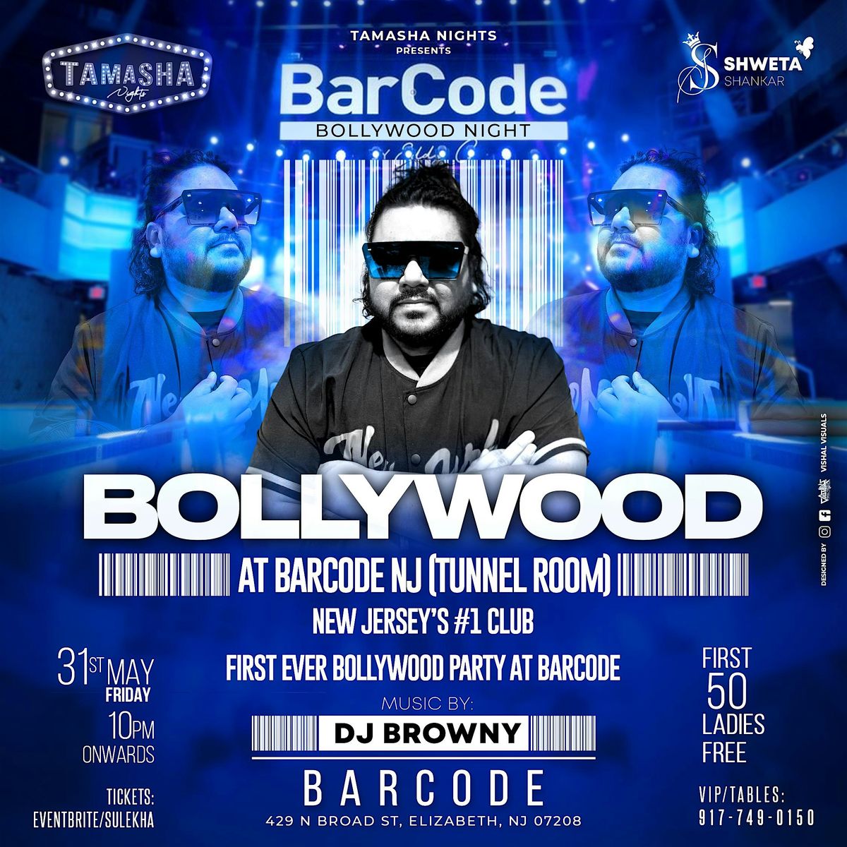 NJ BOLLYWOOD PARTY FT. DJ BROWNY @BARCODE, BarCode Entertainment ...