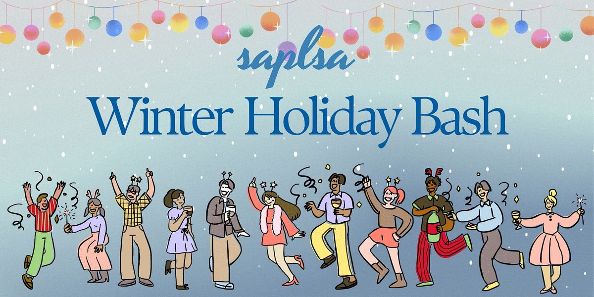 SAPLSA Winter Holiday Bash, City Building Design Lab | School of ...