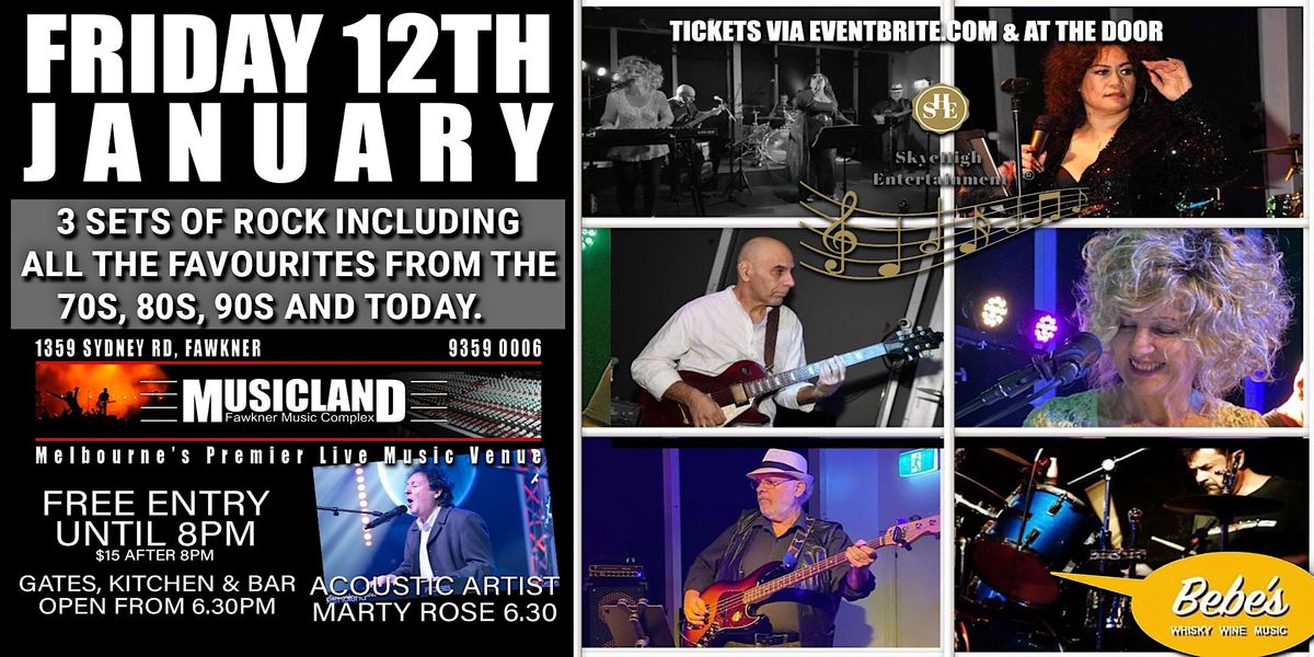 Skye High Entertainment - Bebes Bar, Musicland Melbourne, Fawkner, 12 ...