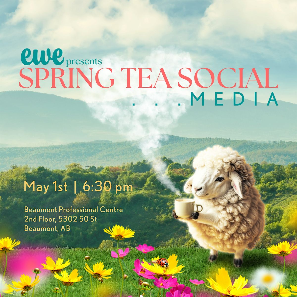 EWE presents Spring Tea Social...Media, Beaumont Professional Centre, 1 ...