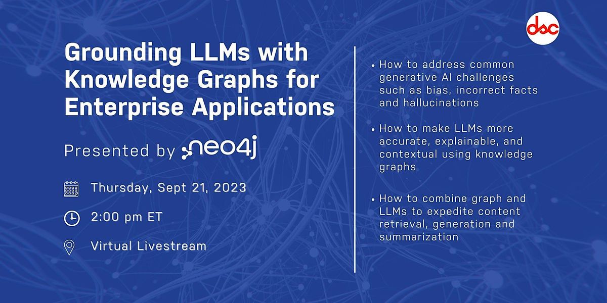 Grounding LLMs with Knowledge Graphs for Enterprise Applications ...