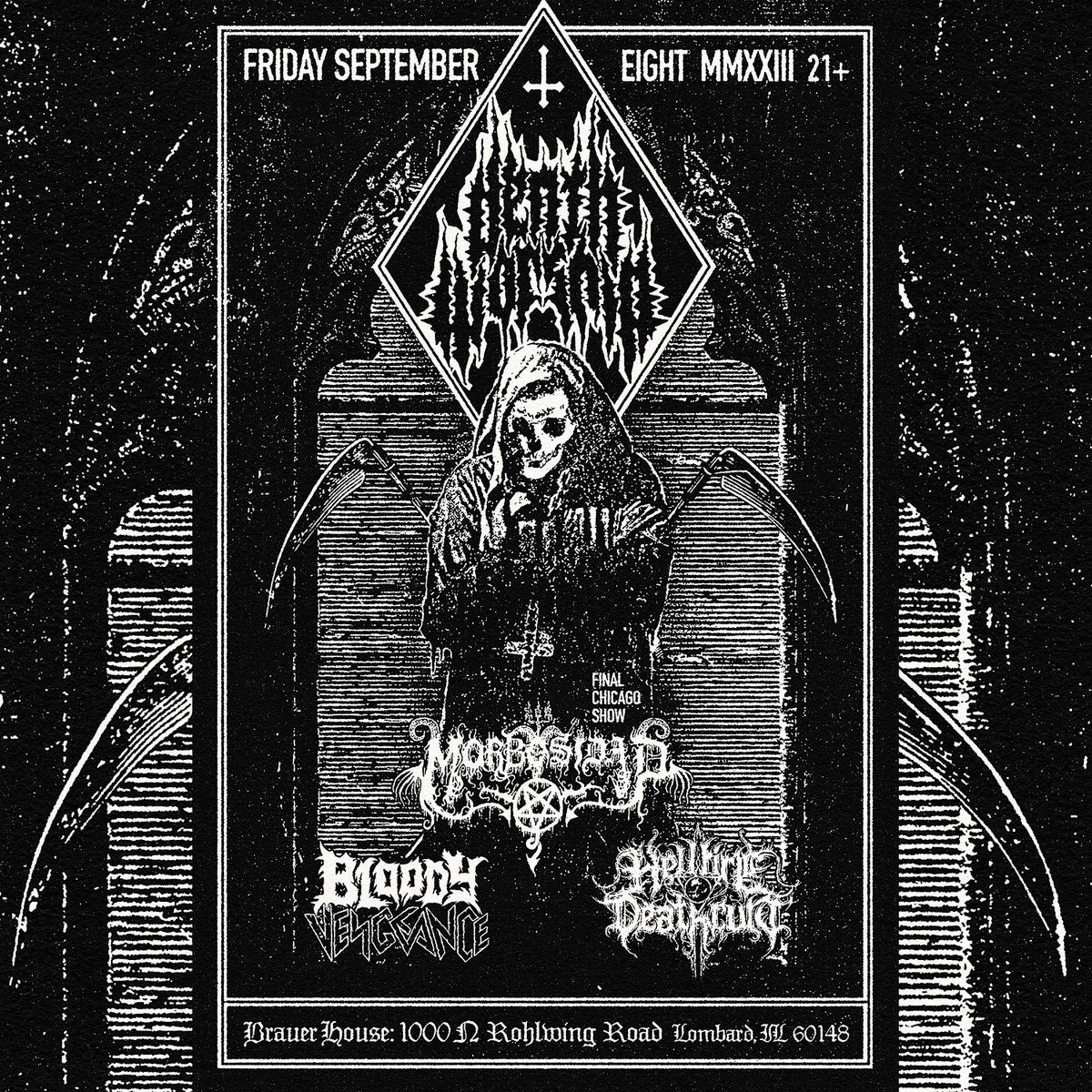 Death Worship, Morbosidad, Bloody Vengeance & Hellfire Deathcult ...
