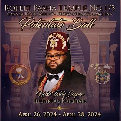 Rofelt Pasha #175 Illustrious Potentate Charity Ball, Bob Martin ...