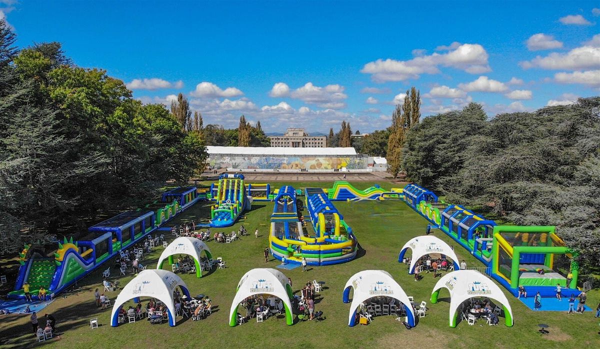 Summer Fun at Tooting! UKs Biggest Inflatable Obstacle Course - Tooting ...