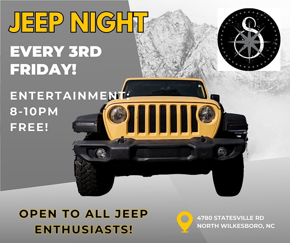Jeep Meet Up Night, Stardust Cellars, North Wilkesboro, 18 August 2023 ...