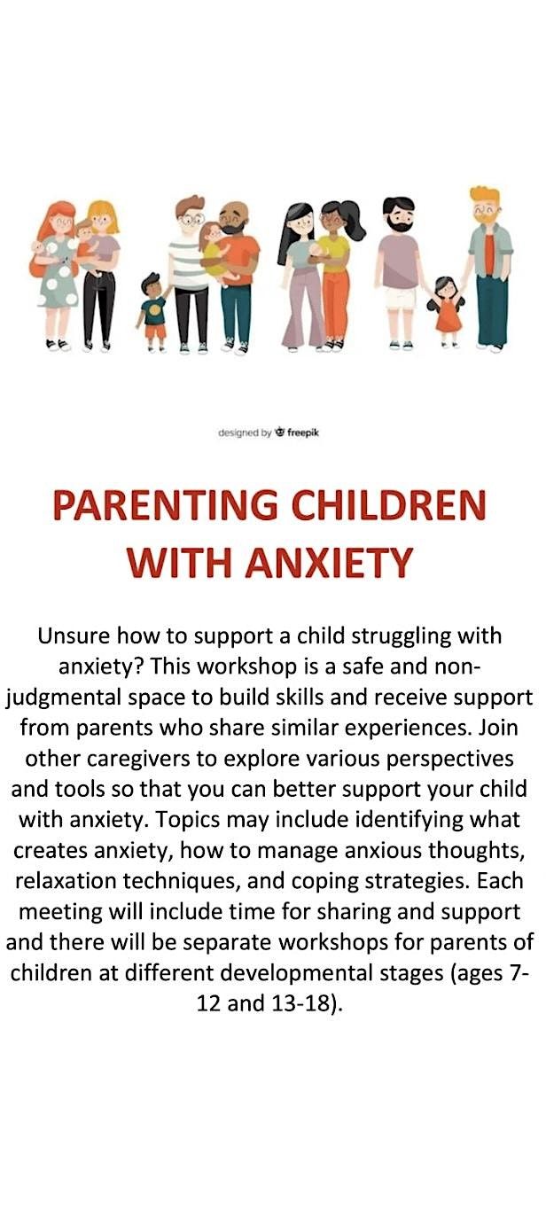 Parenting Children with Anxiety, 600 Haverford Rd, 11 October 2023 ...