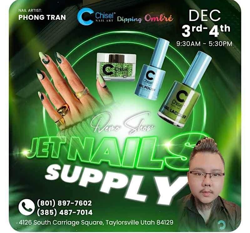 Chisel Demo Show At Jet Nail Supply, Jet Nail Supply, Taylorsville, 3 ...