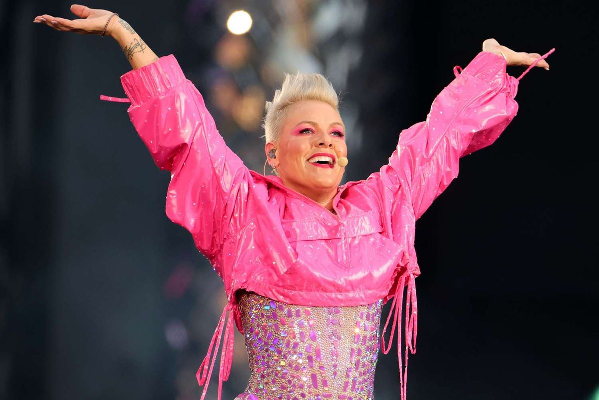 Pink (Concert), Lincoln Financial Field, National Park, 18 August 2024 ...