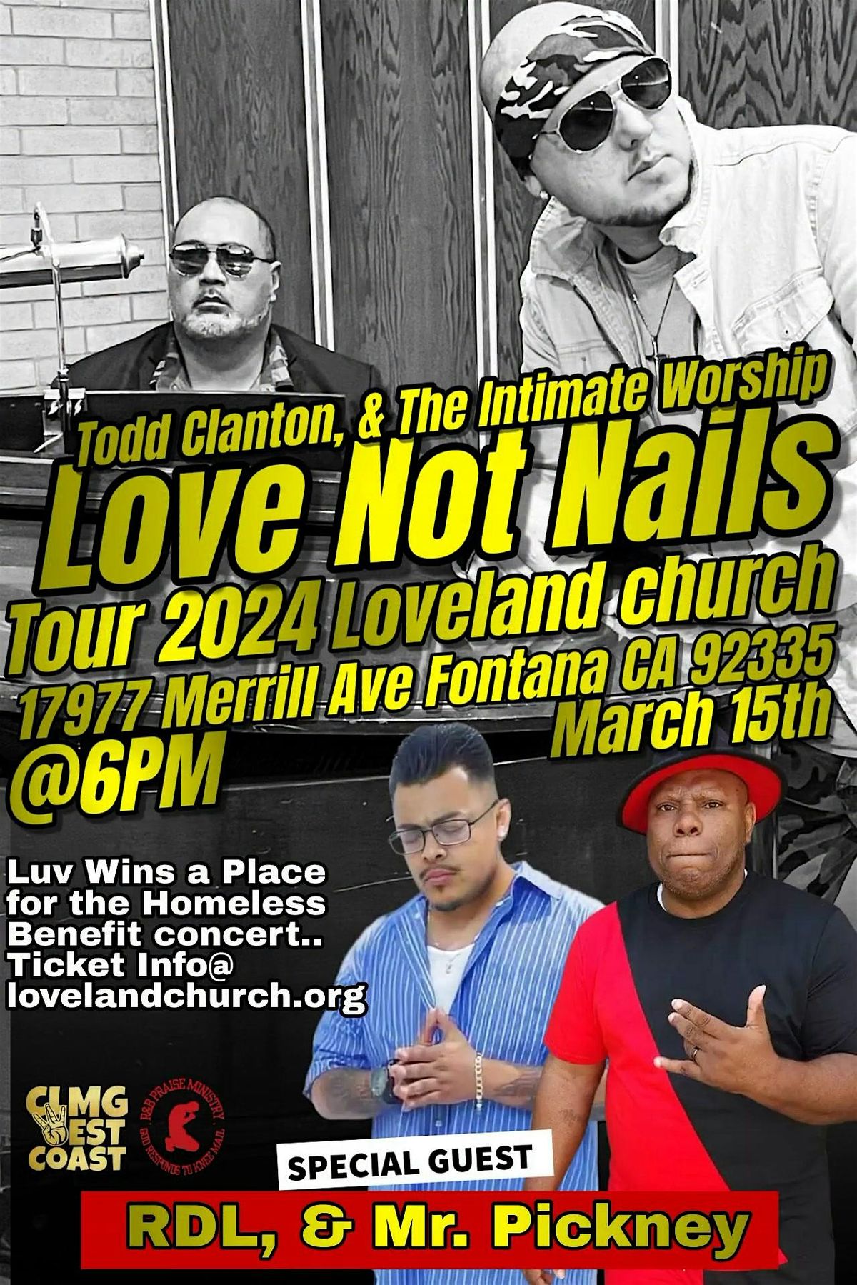 Love Not Nails Tour, Loveland Church, Fontana, 15 March 2024 | AllEvents