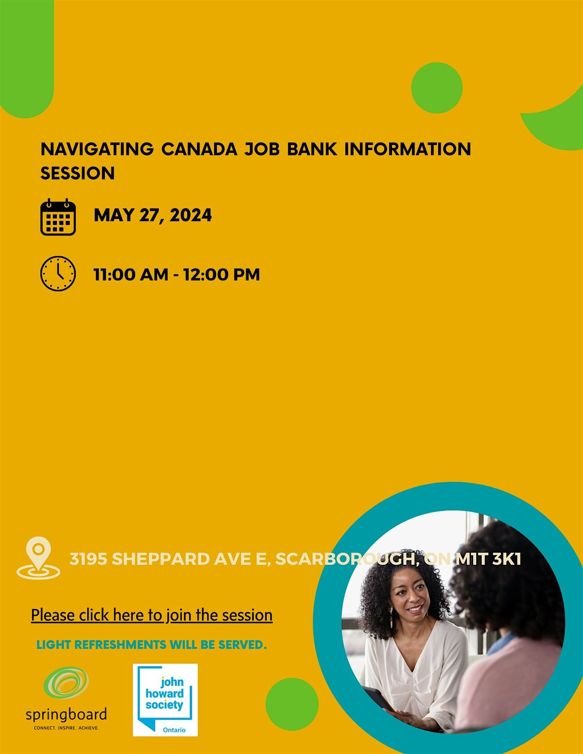 Navigating Canada Job Bank Information Session, May 27 2024 | Online ...
