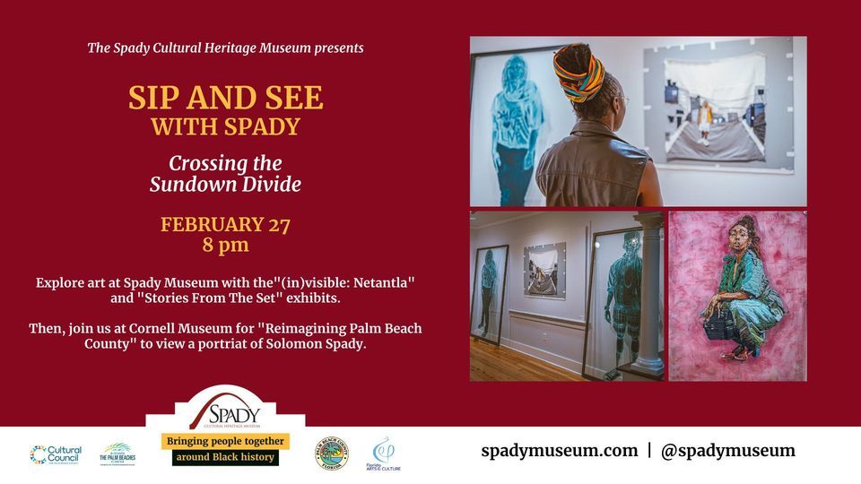 Sip and See With Spady, Crossing the Sundown Divide, 170 NW 5th Ave ...