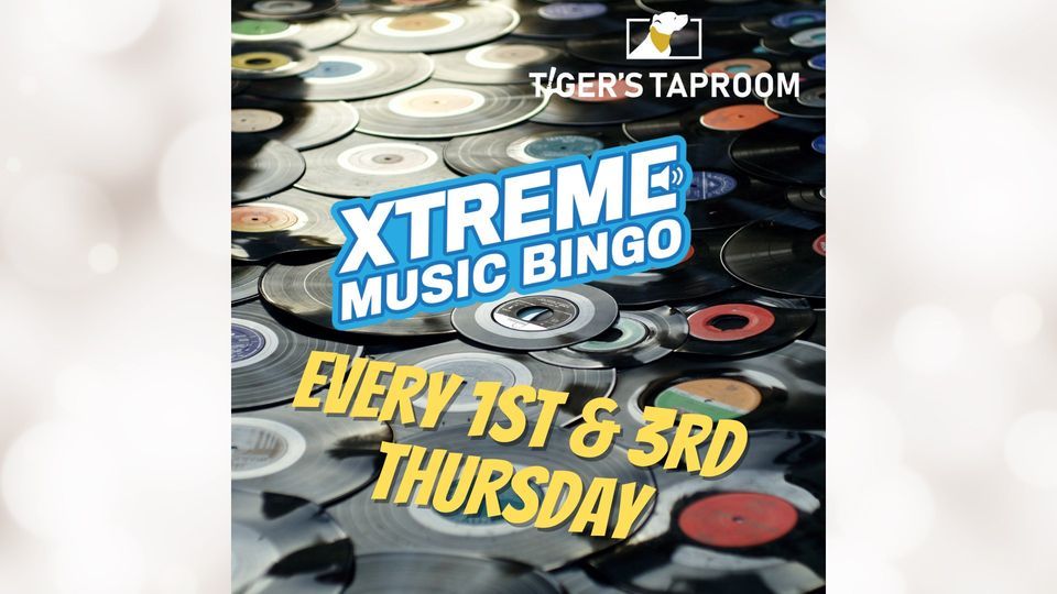 Xtreme Music Bingo Is Back Tigers Taproom Oakland July 21 2022 Xtreme Music Bingo Is Back Tigers Taproom Oakland July 21 2022