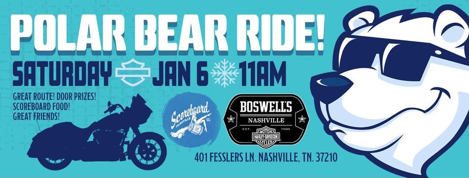 Boswells Polar Bear Ride, Boswell's Harley-Davidson, Nashville, January 6 2024 | AllEvents.in