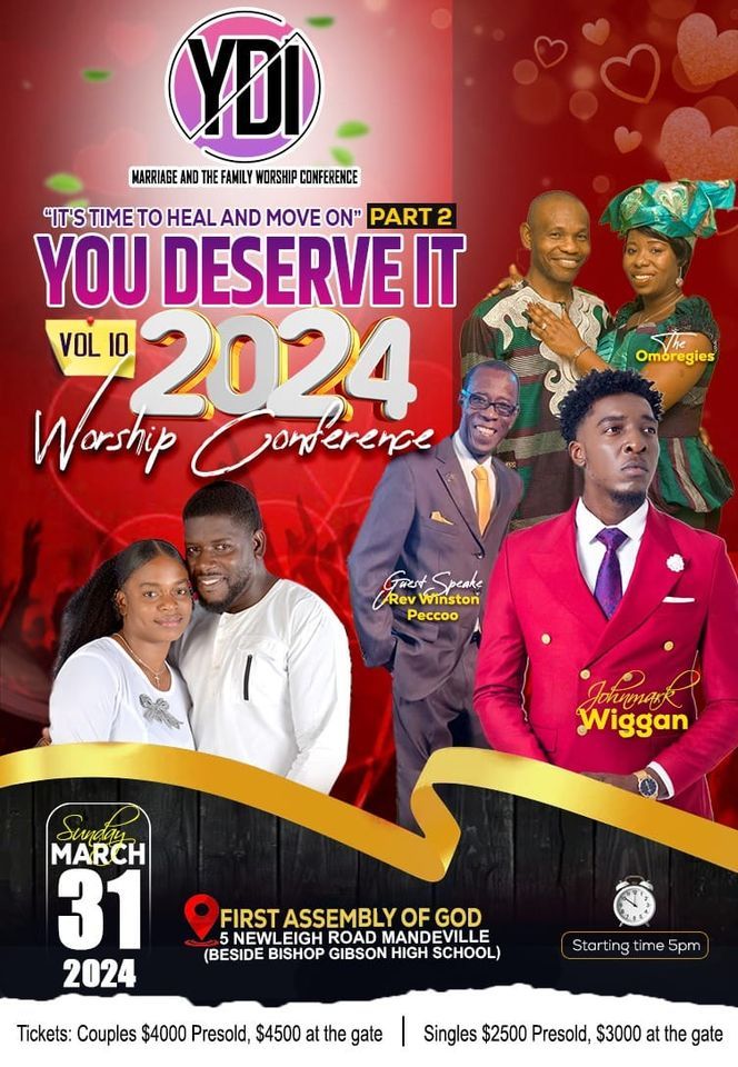 YDI MARRIAGE and the Family Worship Conference , First Assembly of God ...